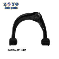 China Front axle adjustable upper track Control arm For TOYOTA Hilux 2004-2017 40 Cr Ball joint for sale