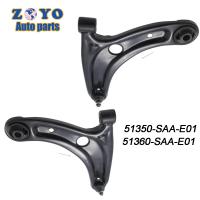 China 51360-SAA-E01 51350-SAA-E01 Black E-coating Control Arm for Honda Jazz 2001-2008 for sale