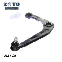 China Front Right Lower Control Arm for Peugeot 206 2000-2017 3521.H7 Interchange No.1 for sale