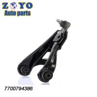 China Clio Suspension Spare Parts Black E-coating Wishbone Front Left Control Arm for sale