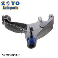China 40 Cr Ball Joint Left Front Steel Lower Control Arm for Dodge Ram 1500 Pickup 2002-2005 for sale