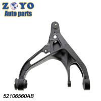China 40 Cr Ball Joint Left Front Steel Lower Control Arm for Dodge Ram 1500 Pickup 2002-2005 for sale