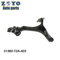 China Nature Rubber Bushing E-Coating Left Wishbone Control Arm for Honda Accord 2013-2016 for sale