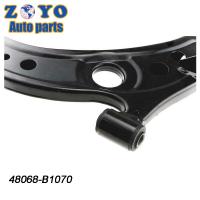China SPHC Steel Front Lower Control Arm for Toyota Passo 48068-B1070 Positioned at Front for sale
