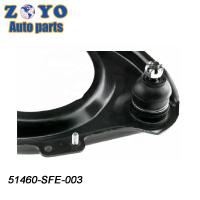 China Nature Rubber Bushing Left Upper Suspension Control Arm for Honda Odyssey RA1 1997-2003 for sale