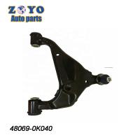 China Toyota Hilux4x4 Accessories SPHC Steel Black E-coating Left Front Lower Control Arm for sale