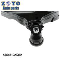 China 48068-0K090 Front Custom Low Control Arm for Toyota Sequoia 2007 Nature Rubber Bushing for sale