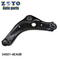 China Black E-coating Left Front Lower Control Arm for Nissan Qashqai 54501-4EA0B 54501-4EA0A for sale