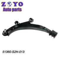 China 51360-S2H-013 51360-S2H-G02 front lower suspension control arm for Honda HR-V 99-06 for sale