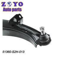 China 51360-S2H-013 51360-S2H-G02 front lower suspension control arm for Honda HR-V 99-06 for sale
