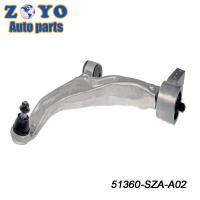 China Front Lower Suspension Arm for Honda Fit Control Arm Japanese Car Spare Parts 51360-SZA-A02 for sale
