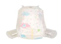 China SMS Non Woven Super Soft Baby Diapers Magic Tape 450*320mm Customized for sale