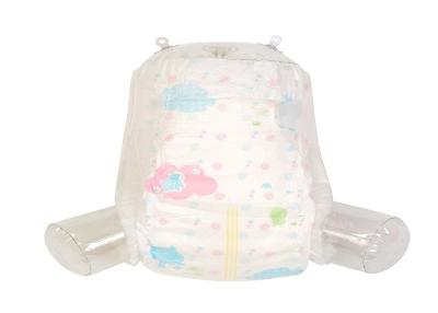 China SMS Non Woven Super Soft Baby Diapers Magic Tape 450*320mm Customized for sale