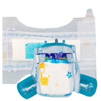China Blue ADL Newborn Baby Diapers Large Size 	520*320mm Breathable Absorption for sale