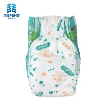 China Green ADL Night Disposable Baby Diapers for sale