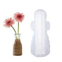 China SAP Fluff Pulp Chemical Free Sanitary Pads Blue ADL Pure Cotton for sale