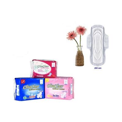 China ADL Chip 155mm Cotton Sanitary Napkin Waterproof Breathable Backsheet for sale