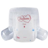 China Japan SAP Pull Up Baby Diaper 3d Leak Prevention Wetness Indicator Nappies for sale