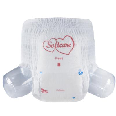 China Japan SAP Pull Up Baby Diaper 3d Leak Prevention Wetness Indicator Nappies for sale