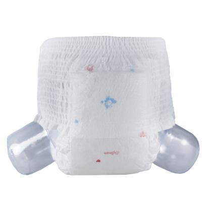 China Non Woven Disposable 33lbs Pull Up Baby Diapers With Wetness Indicator for sale