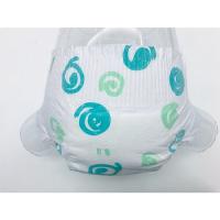 China 800ml Absorption 3D Embossed Nonwoven Disposable Baby Diapers for sale