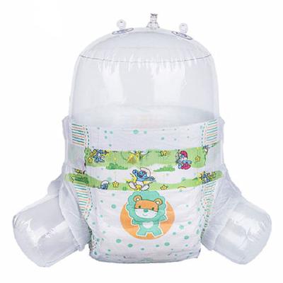 China 3D Leak Proof Disposable Soft Baby Diaper ODM with Clothlike Backsheet for sale