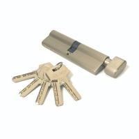 China 100mm One Side Cylinder Lock Brass Door Euro Lock Customized for sale