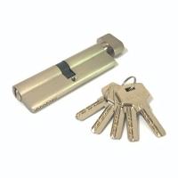 China 100mm One Side Cylinder Lock Brass Door Euro Lock Customized for sale
