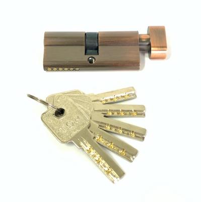 China 70mm Zinc Cylinder Lock SN CP SB AB MAB AC Single Cylinder Locks for sale