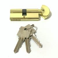 China Single Open Zinc Cylinder Lock 70mm Euro Lock With Aluminum Or Zinc Knob for sale