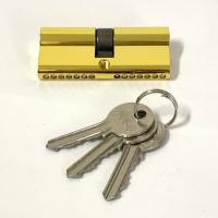 China Double Open Zinc Cylinder Lock Euro Customized Barrel Locks 70mm for sale