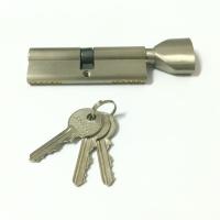China 90mm Zinc Cylinder Lock Single Open Secure Cylinder Locks SN CP SB AB MAB AC Finish for sale