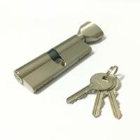 China 90mm Zinc Cylinder Lock Single Open Secure Cylinder Locks SN CP SB AB MAB AC Finish for sale