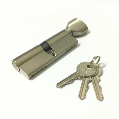 China 90mm Zinc Cylinder Lock Single Open Secure Cylinder Locks SN CP SB AB MAB AC Finish for sale