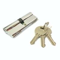 China Custom Size Zinc Cylinder Lock 90mm Euro Lock With Brass Or Iorn Key for sale