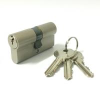 China 60mm Brass Lock Cylinder Customized Double Lock Cylinder Brass Material for sale