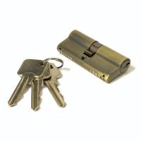 China Brass Euro Cylinder Lock 70mm Double Sided Cylinder Lock Customized for sale