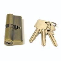 China Brass Euro Cylinder Lock 70mm Double Sided Cylinder Lock Customized for sale