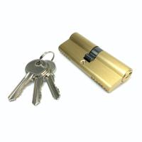 China Euro Profile Double Euro Cylinder 80mm Brass Euro Cylinder for sale