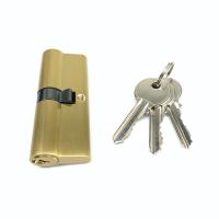 China Euro Profile Double Euro Cylinder 80mm Brass Euro Cylinder for sale