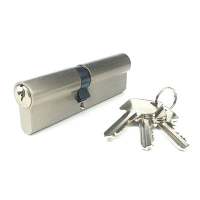 China Custom Size Euro Cylinder Lock 100mm Double Cylinder Lock Brass Material for sale