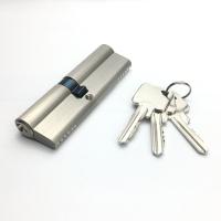 China Custom Size Euro Cylinder Lock 100mm Double Cylinder Lock Brass Material for sale