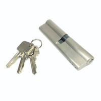 China 120mm Door Lock Cylinder Silver Double Euro Cylinder Custom Size for sale
