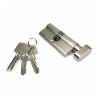 China 70mm Euro Cylinder Lock Brass Euro Profile Single Cylinder Lock for sale