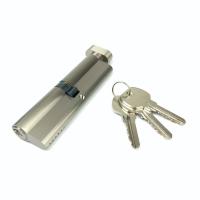 China Silver Single Euro Cylinder Lock 110mm Euro Cylinder With Stainless Springs for sale