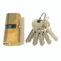 China Brass Oval Cylinder Lock Big Cylinder Lock Replacement 65mm for sale