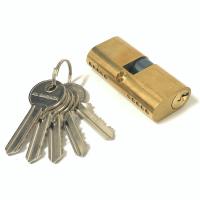 China Brass Oval Cylinder Lock Big Cylinder Lock Replacement 65mm for sale