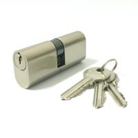 China 75mm Oval Profile Cylinder Lock Brass Key Lock Cylinders Big for sale