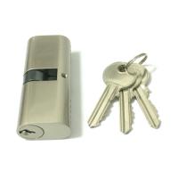 China 75mm Oval Profile Cylinder Lock Brass Key Lock Cylinders Big for sale