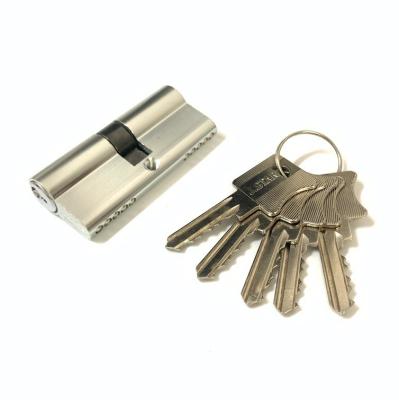 China Double Open Aluminum Cylinder Lock 70mm Door Cylinder for sale
